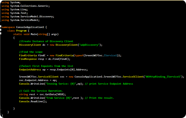 Bytes Matters Ws Discovery Protocol In Wcf 4 0 Part 1